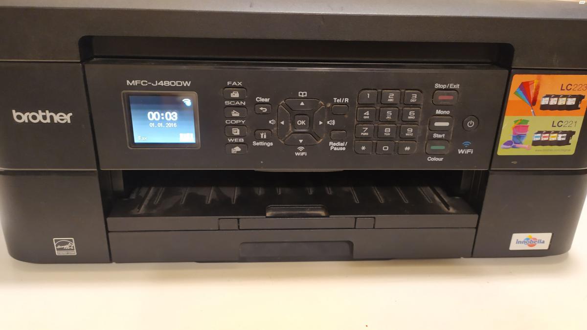 מדפסות - מדפסת משולבת Brother MFC-J1010 | מודעה-769015