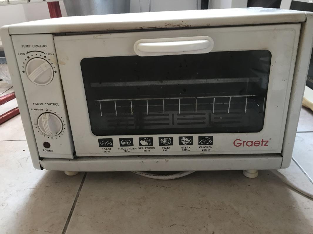 תנור חימום - מיני טוסטר אובן, graetz, עובד | מודעה-856708