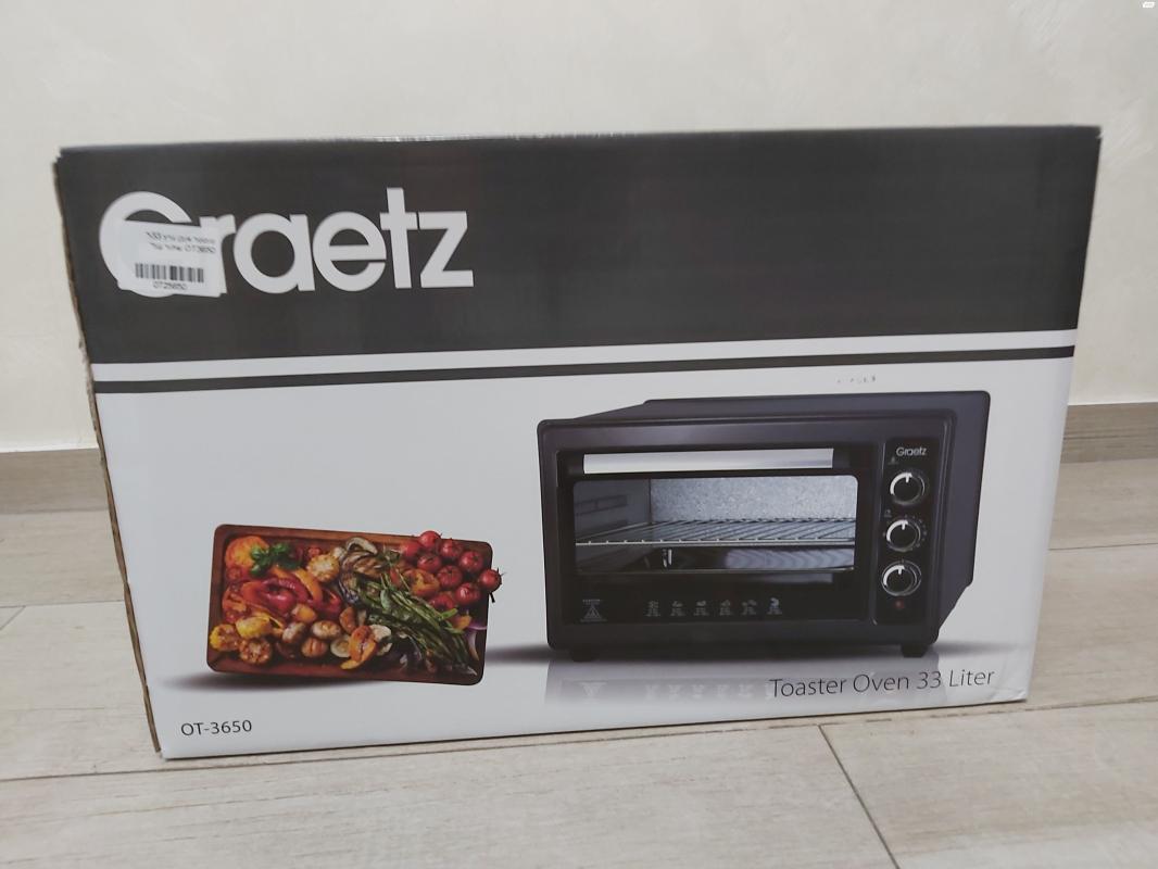 תנור חימום - טוסטר אובן Graetz ליטר33 דגם | מודעה-967039