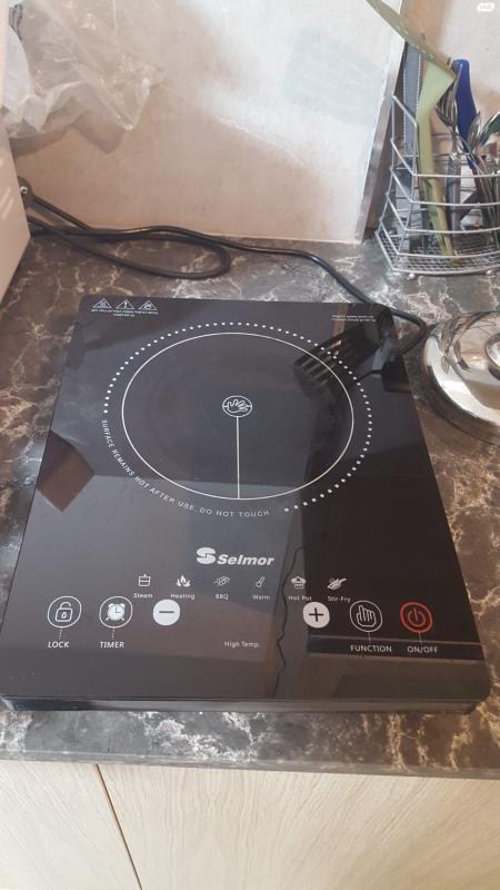 כיריים חשמליות - כירת בישול קרמית בודדת Selmor | מודעה-1030105