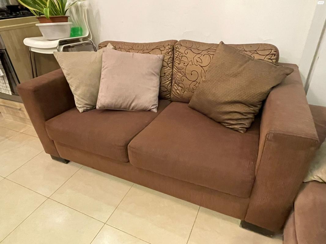 ריהוט לסלון - סט ספות למכירה!!במצב מעולה ונקי!נמכר | מודעה-1069428