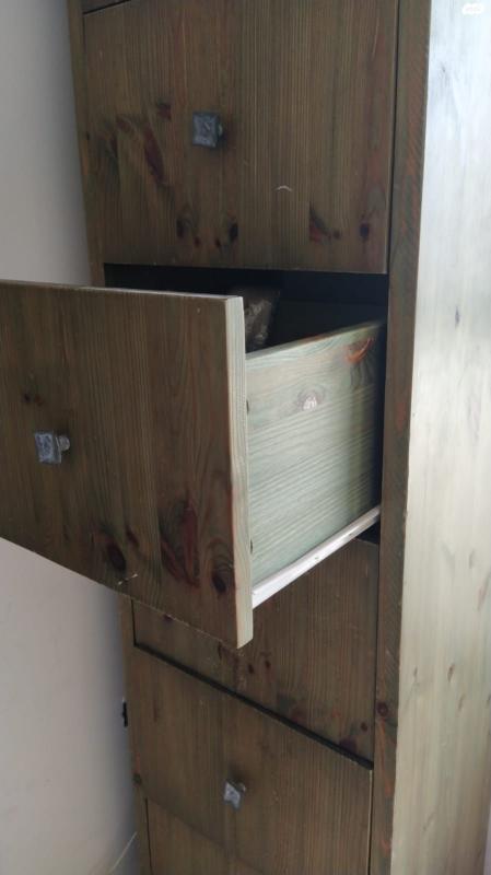 שידה - שידת מגירות ירוקה מקסימה!!!מידות: 40/50... | מודעה-1123645