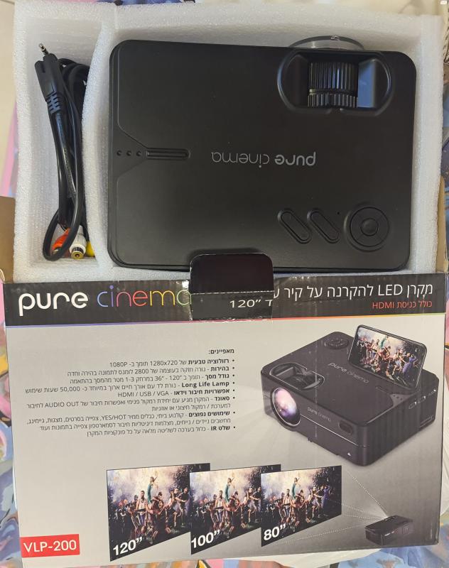 מקרן - מקרן LED, מסוג pure cinema | מודעה-1121488