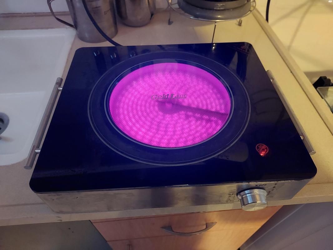 כיריים חשמליות - קירה קרמית חשמלית עובדת מצויין | מודעה-1204354