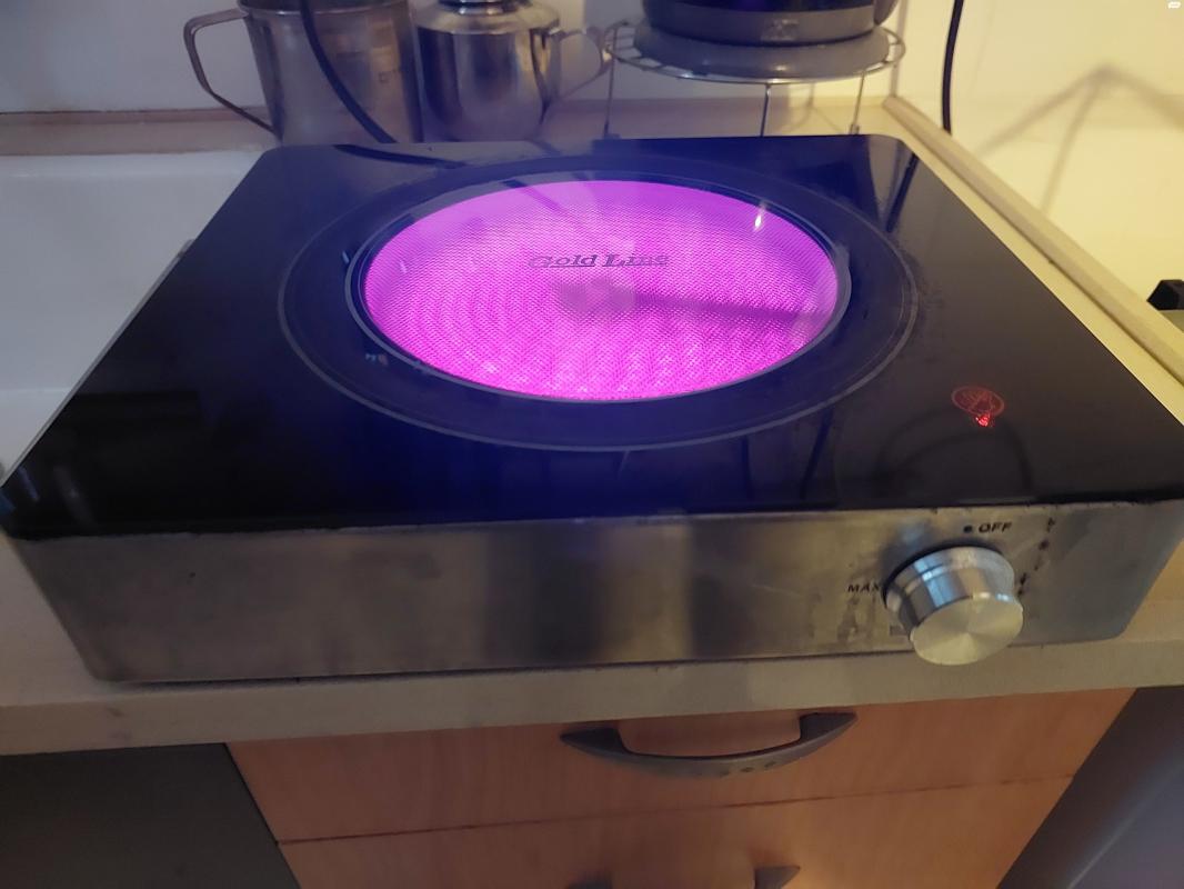 כיריים חשמליות - קירה קרמית חשמלית עובדת מצויין | מודעה-1204354