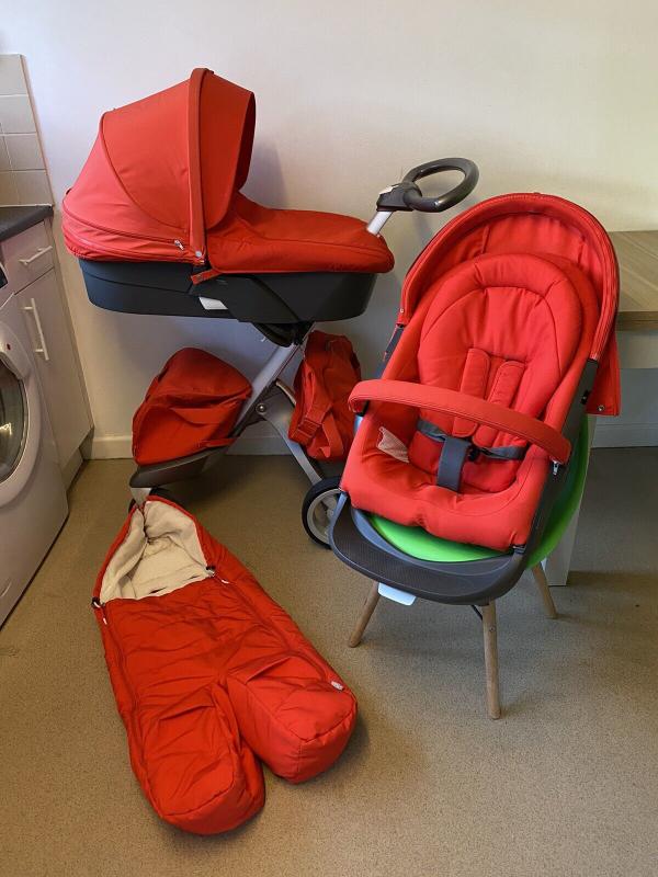 עגלות לתינוק - Stokke Xplory Red V3 Stroller | מודעה-1619872
